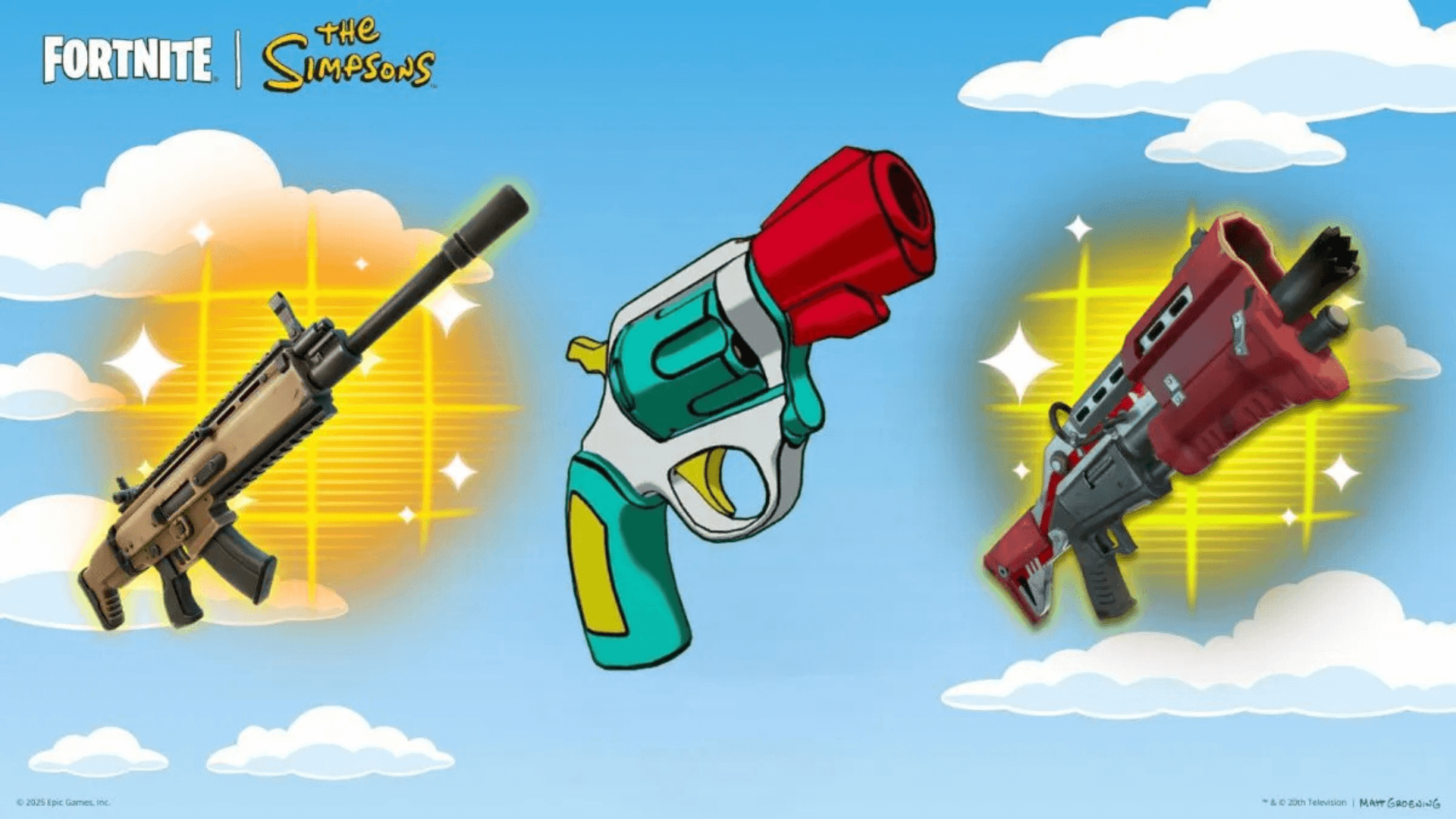 Fortnite Simpsons Season Adds New Weapons | GAMES.GG