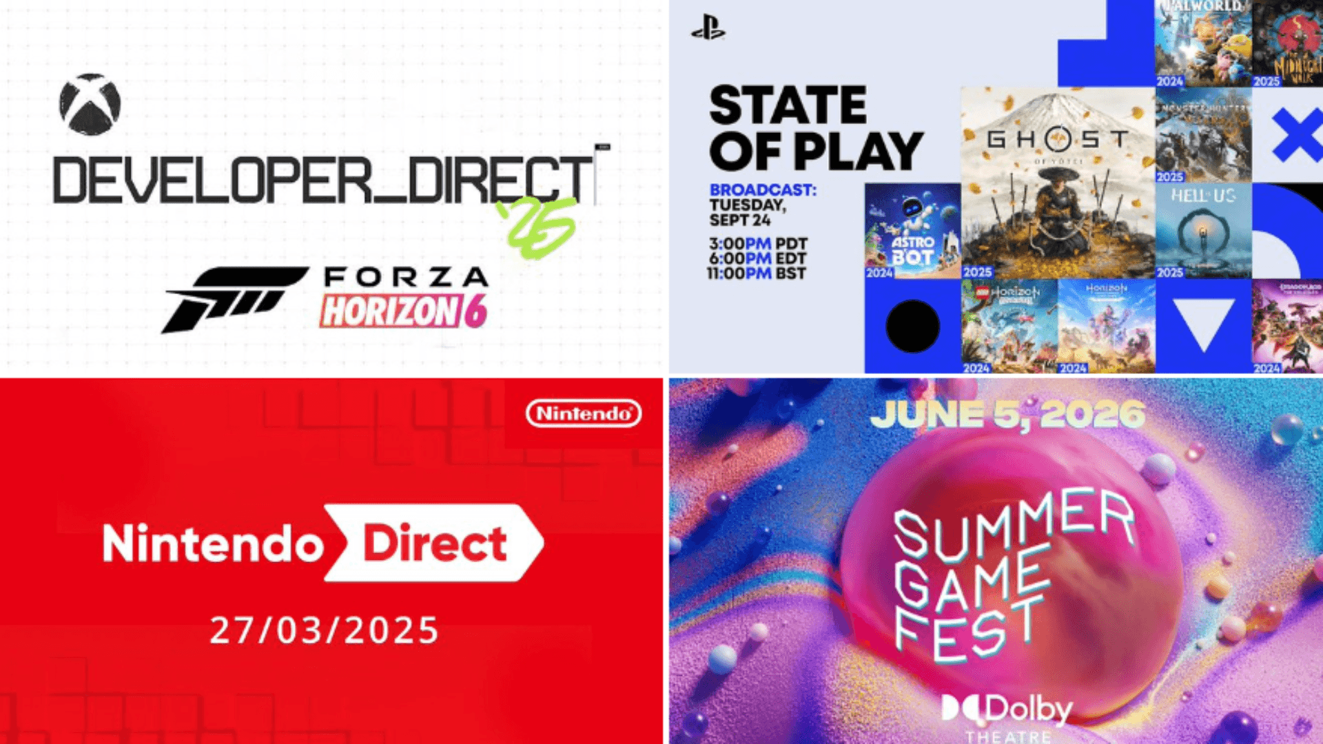 Agenda de Eventos de Jogos para 2026 | GAMES.GG