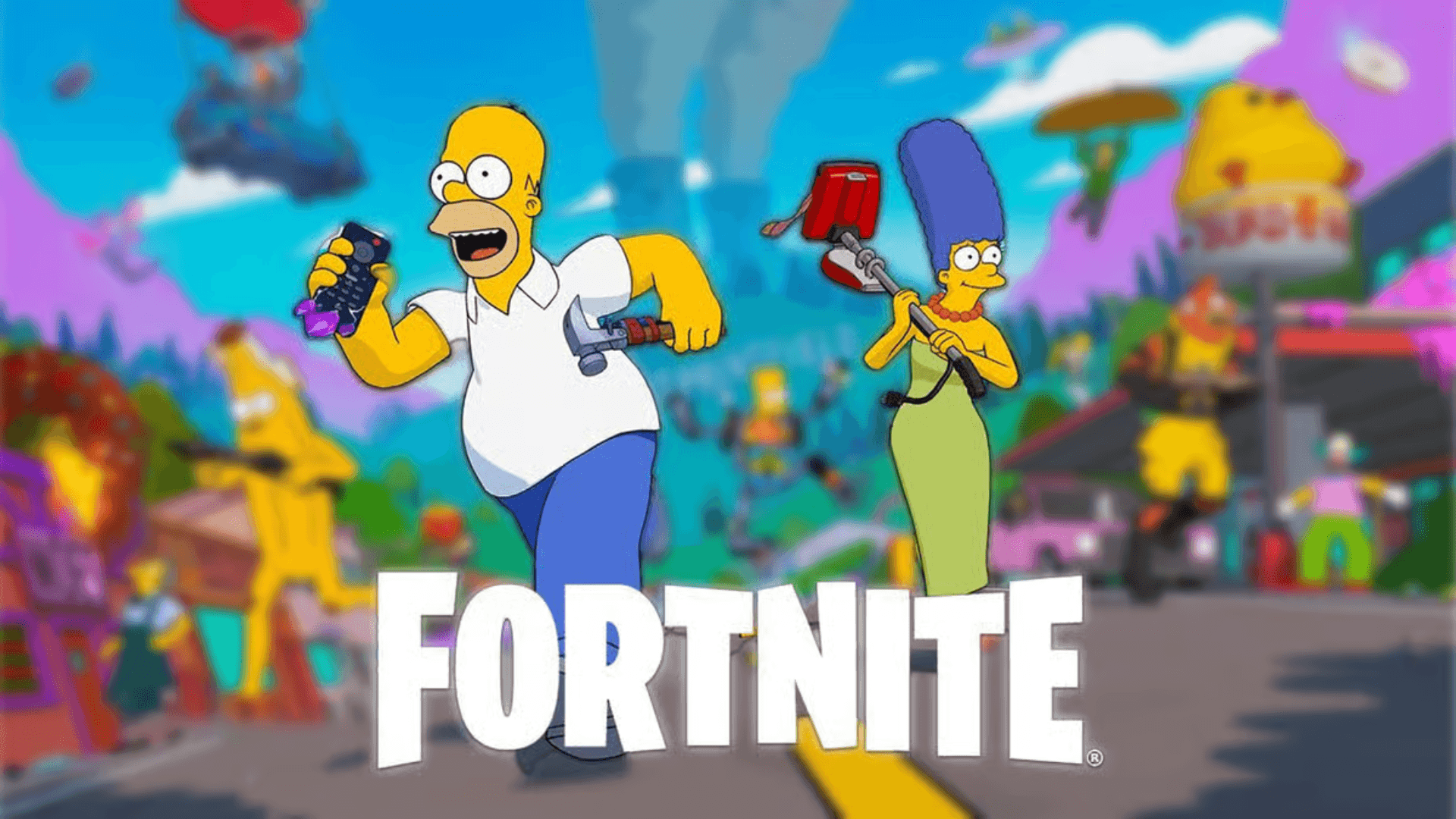 The Simpsons x Fortnite Multi-Platform Collaboration | GAMES.GG