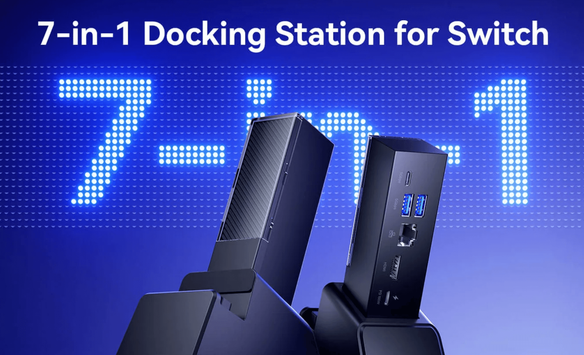JSAUX 7-in-1 Multifunctional Docking Station for Switch Review 2026 ...