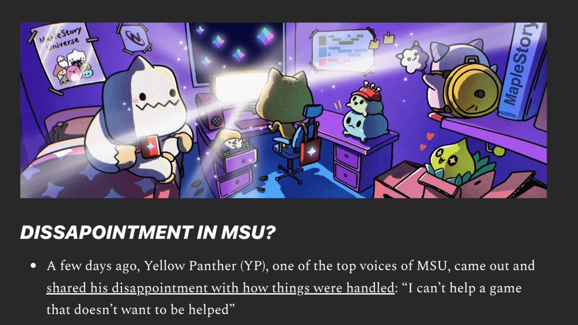 MapleStory Universe Faces Criticism | GAMES.GG