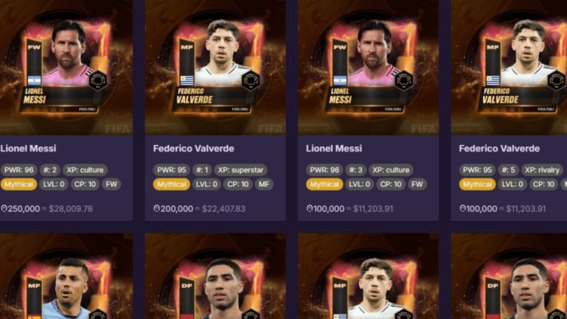 Messi NFT Now Available in FIFA Rivals | GAMES.GG