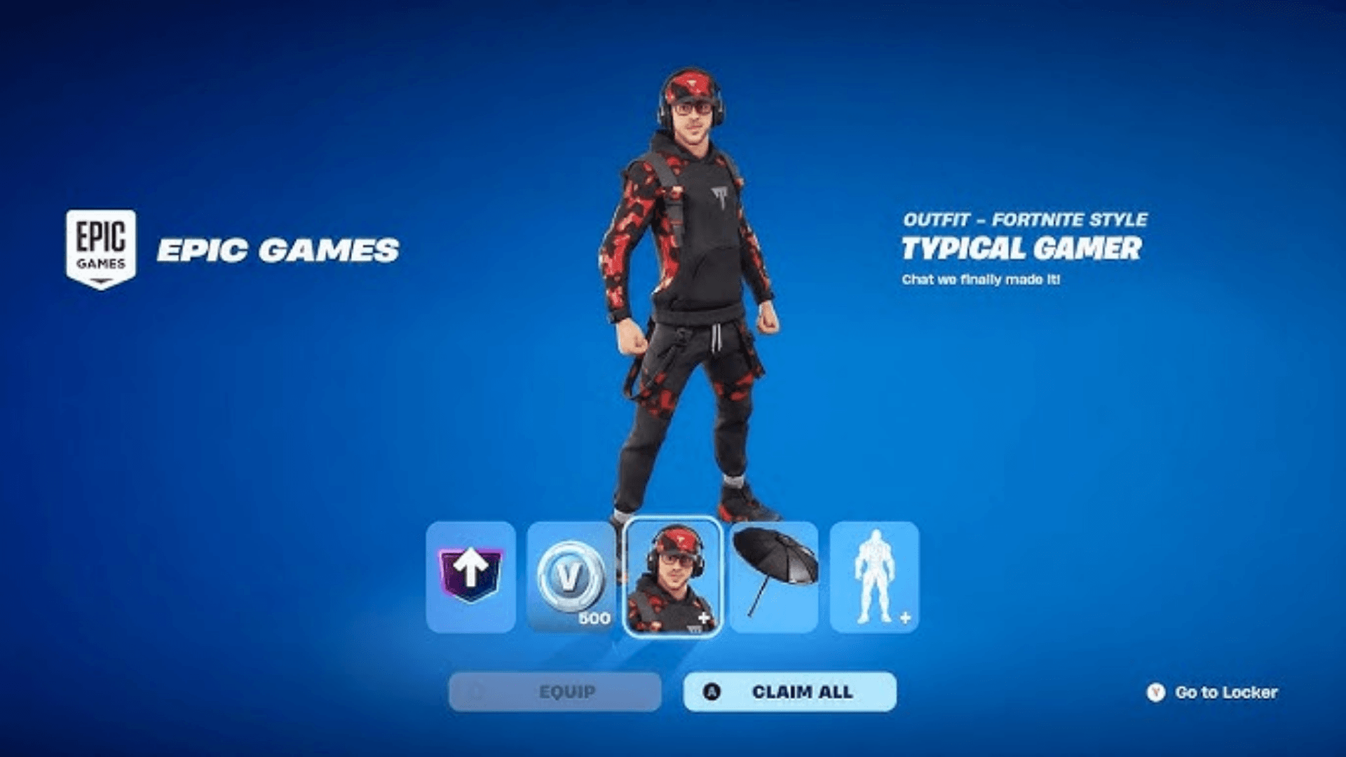 Fortnite Rehberi: Typical Gamer Kostümünü Ücretsiz Alma | GAMES.GG