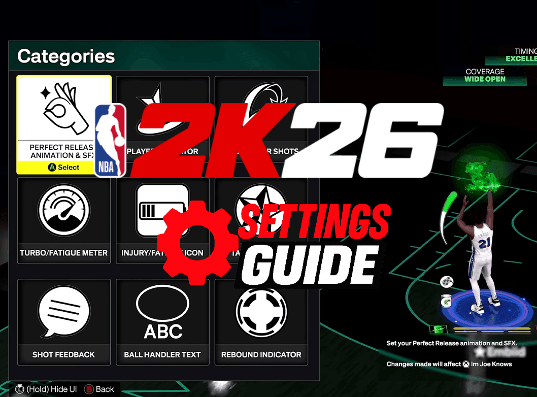 NBA 2K26 Guide: Best Settings for Competitive Play | GAMES.GG