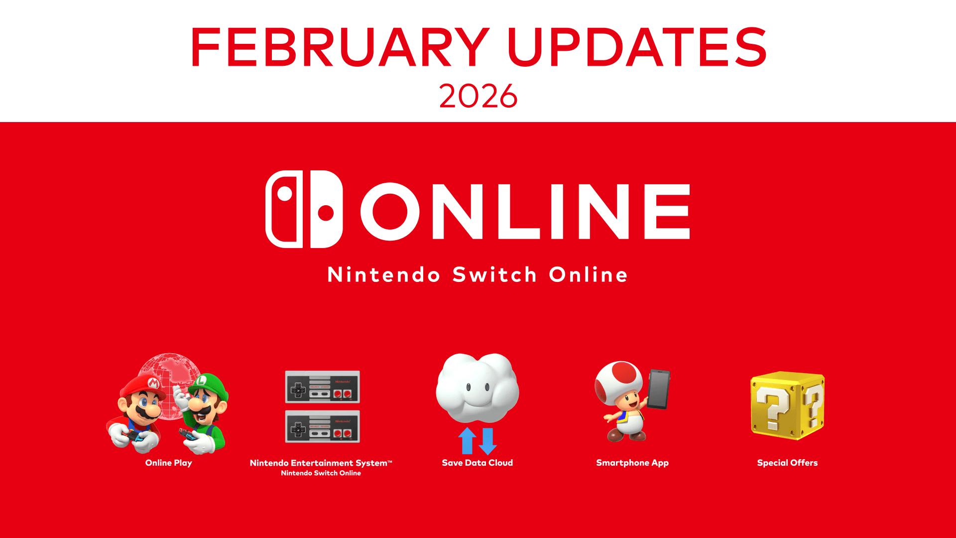 Nintendo Switch Online February 2026 Updates | GAMES.GG