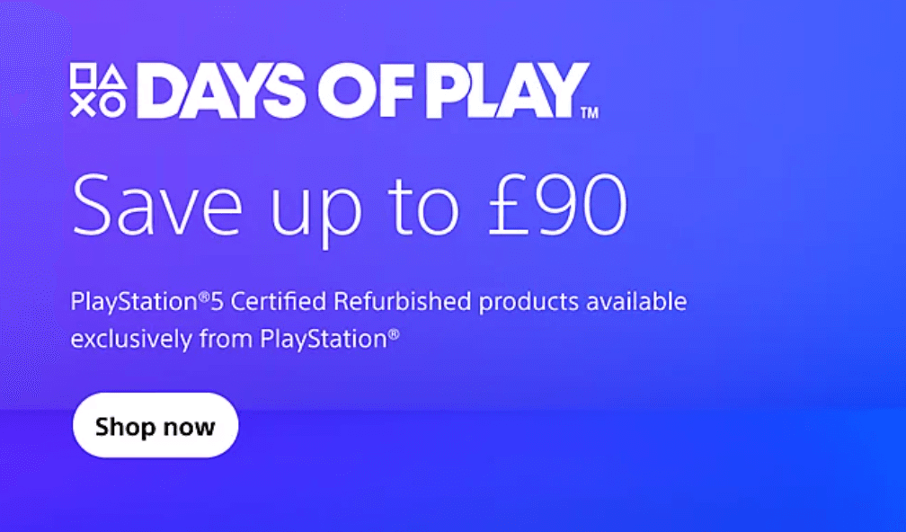 PlayStation Days of Play 2026 UK 优惠活动 | GAMES.GG
