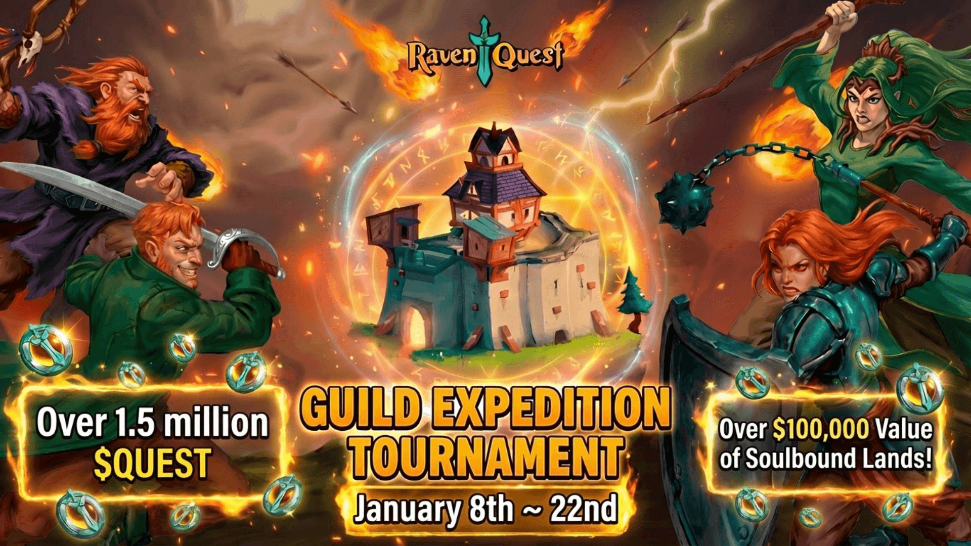 RavenQuest Launches Season 2 Guild Event | GAMES.GG