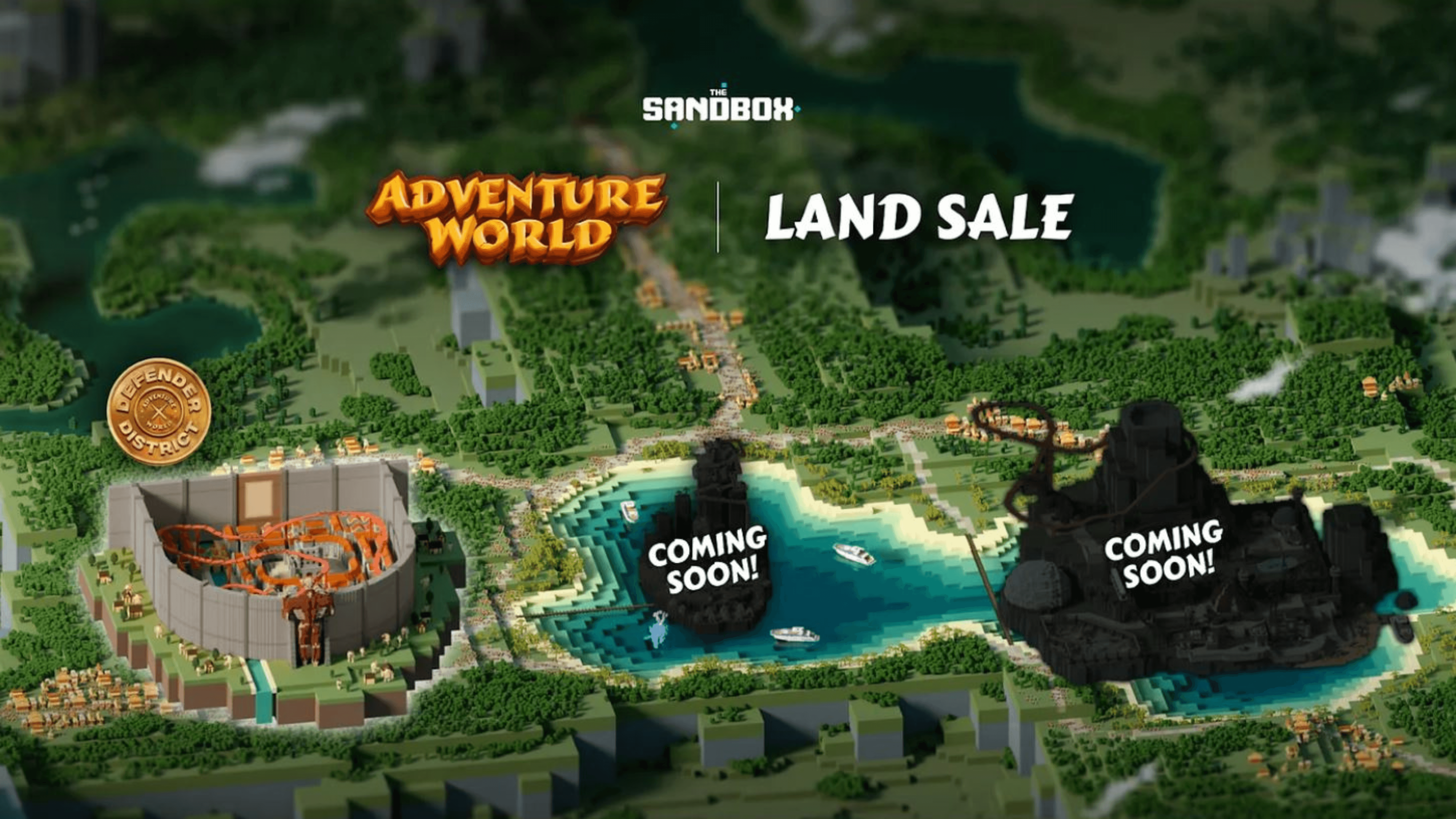 The Sandbox Launches AdventureWorld | GAMES.GG
