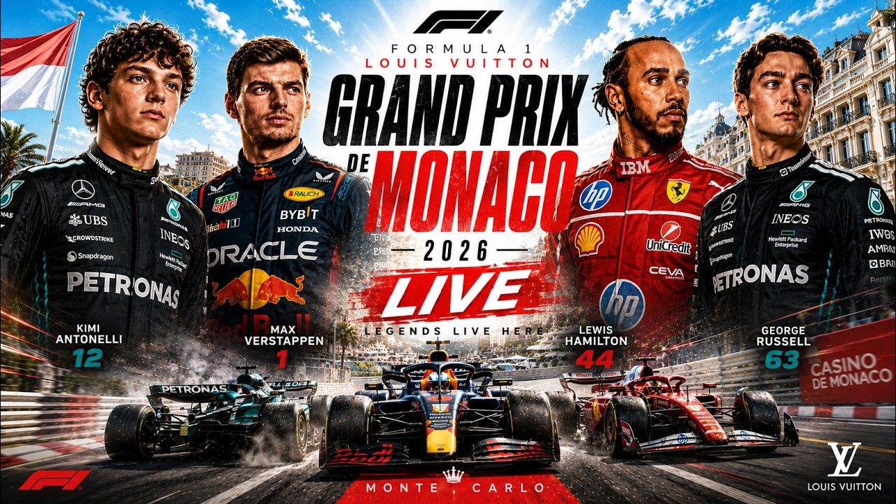 Watch F1 Monaco GP 2026 Free Live Stream | GAMES.GG