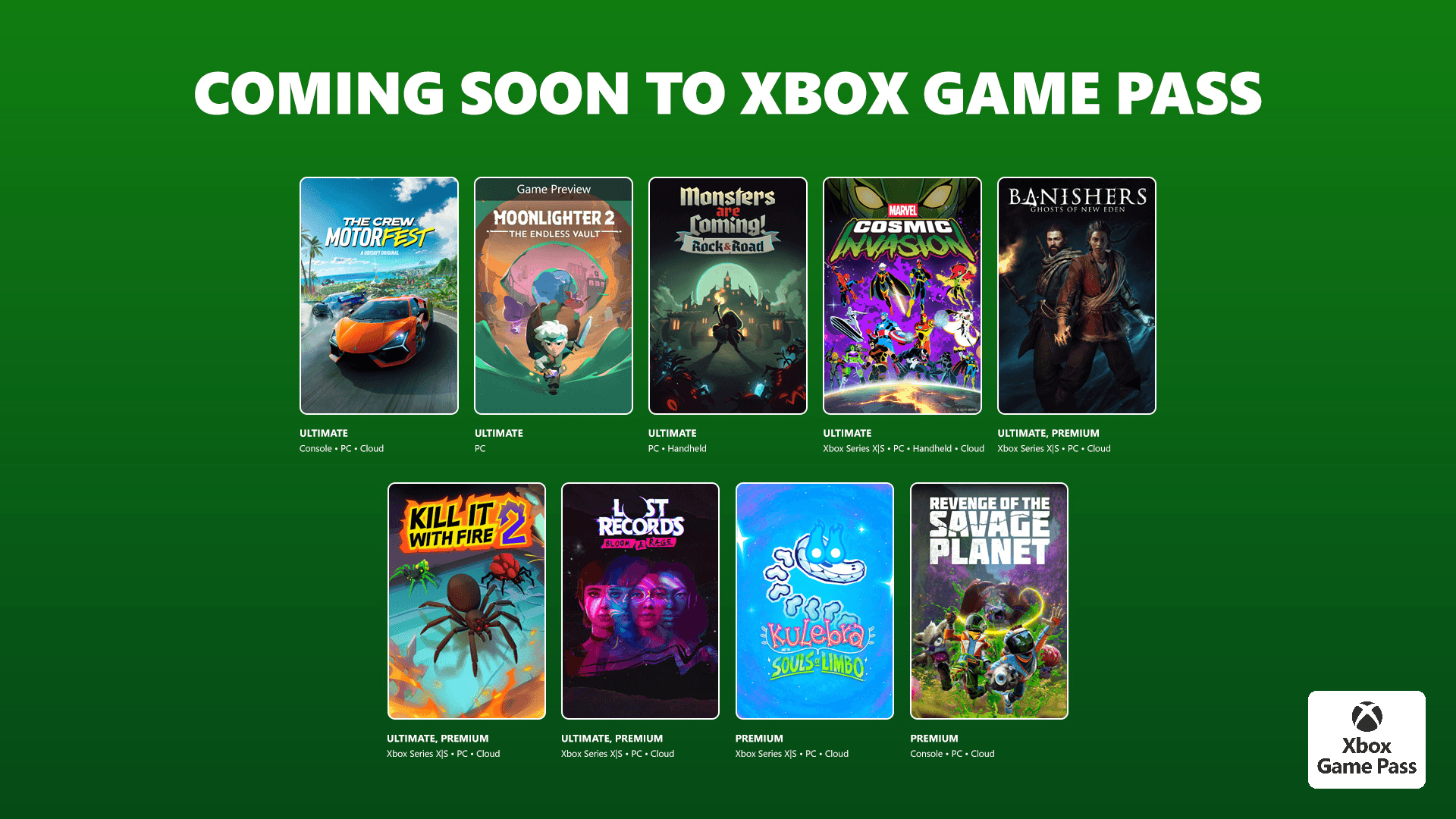 Xbox Game Pass November Games | GAMES.GG
