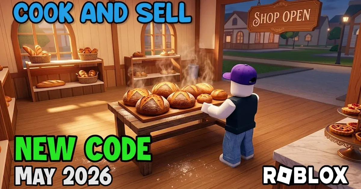 Cook and Sell Codes May 2026: All Working Codes | GAMES.GG