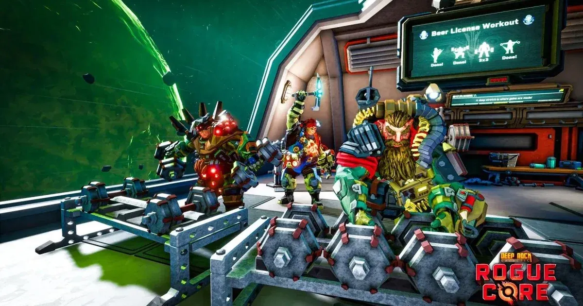 Deep Rock Galactic: Rogue Core Best Team Composition | GAMES.GG