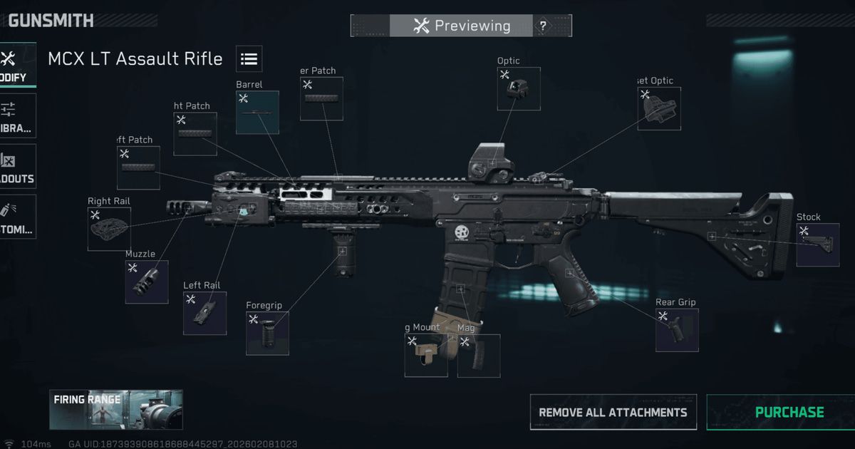 Delta Force MCX LT & FS-12 Build and Loadout | GAMES.GG