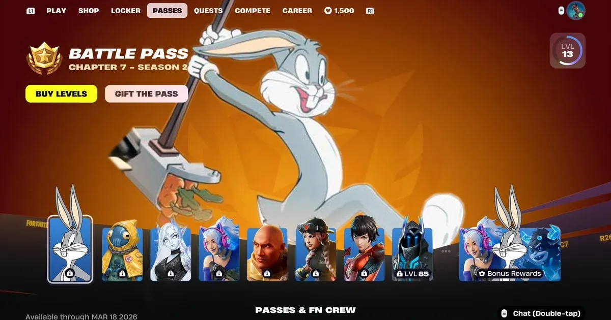 All Fortnite Chapter 7 Season 2 Battle Pass Skins Listed | GAMES.GG
