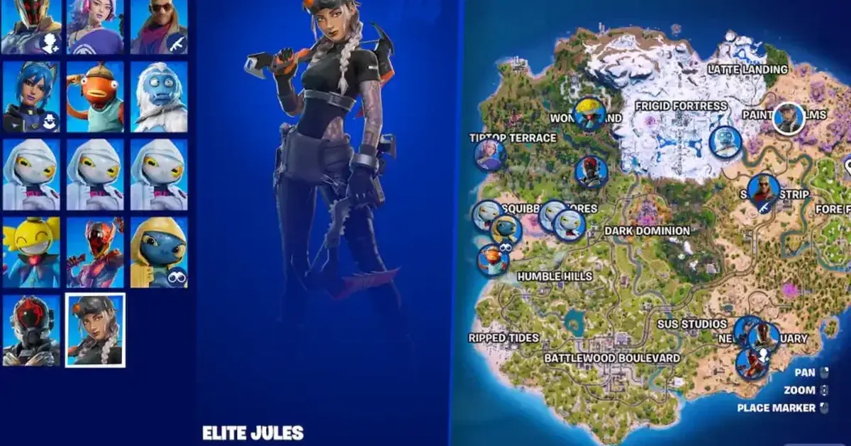 Fortnite Chapter 7 Season 2: All NPC Locations and Services | GAMES.GG