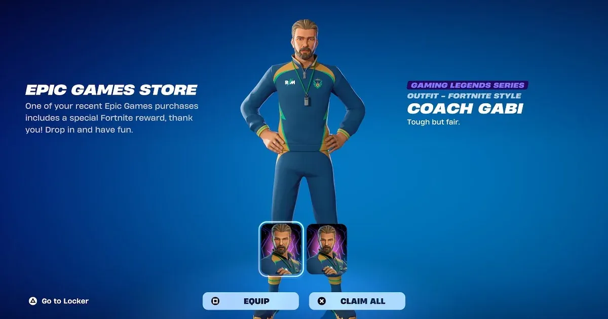 Get the Fortnite Rematch Coach Gabi Skin for Free | GAMES.GG