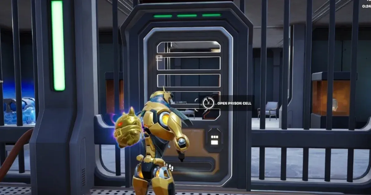 Fortnite Guide: How to Open Sinister Strip Locked Prison Cell | GAMES.GG