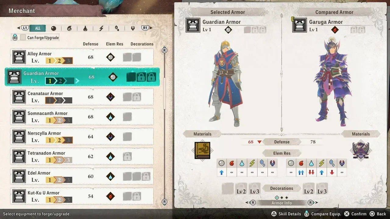 Monster Hunter Stories 3 Guide: All Armor Recipes & How to Unlock Them ...