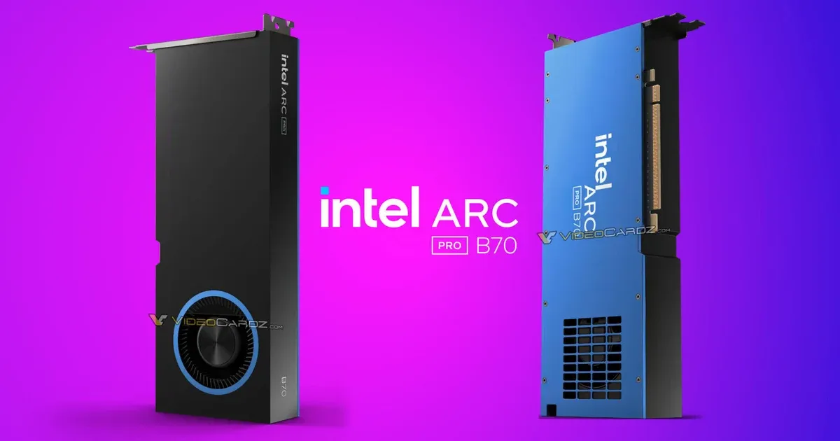 Intel Arc Pro B70 Gets Official Gaming Support in Driver Update | GAMES.GG