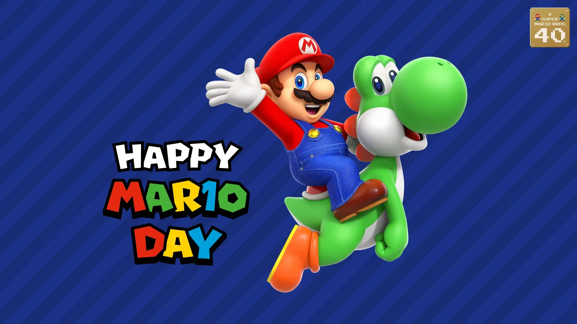 Nintendo: Mario's 40th Anniversary Mario Day Sale 2026 | GAMES.GG