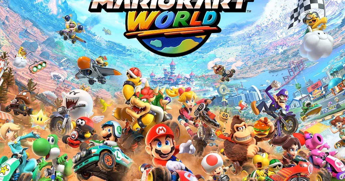 Mario Kart World Free Roam Songs Now on Nintendo Music | GAMES.GG