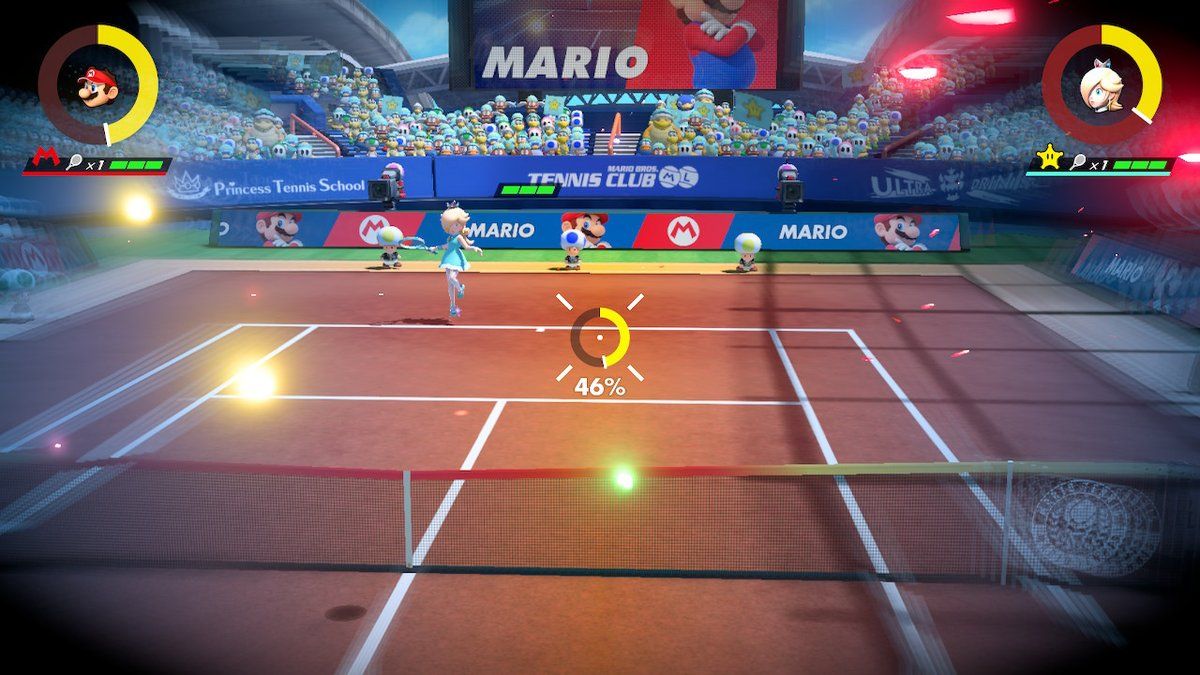 Verwunderlich Mario Tennis Aces Ebenbild