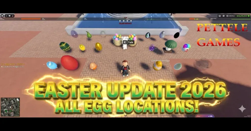 Roblox Wanted: Oster-Event mit 18 versteckten Eiern | GAMES.GG