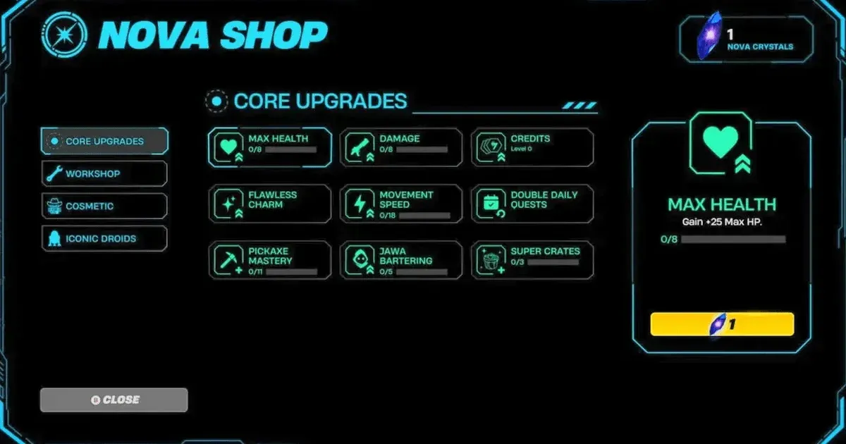 Fortnite Droid Tycoon：Nova Crystals 獲取與使用指南 | GAMES.GG