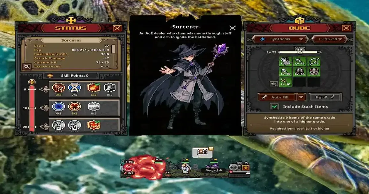 TBH: Task Bar Hero Guide: Best Sorcerer Build | GAMES.GG