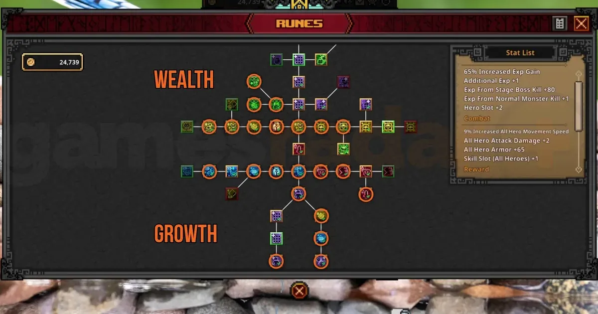 TBH Task Bar Hero Hero Slots Guide: Unlock All Runes [Guide] | GAMES.GG