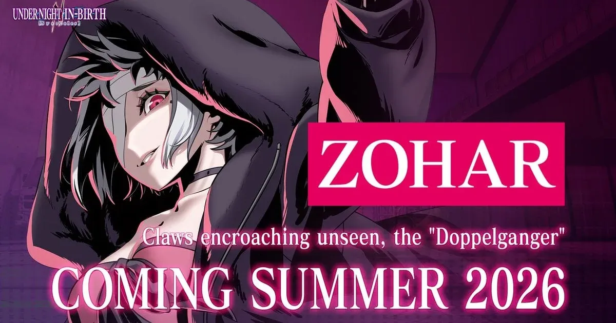 Under Night In-Birth II Sys:Celes: Zohar DLC & grote update | GAMES.GG