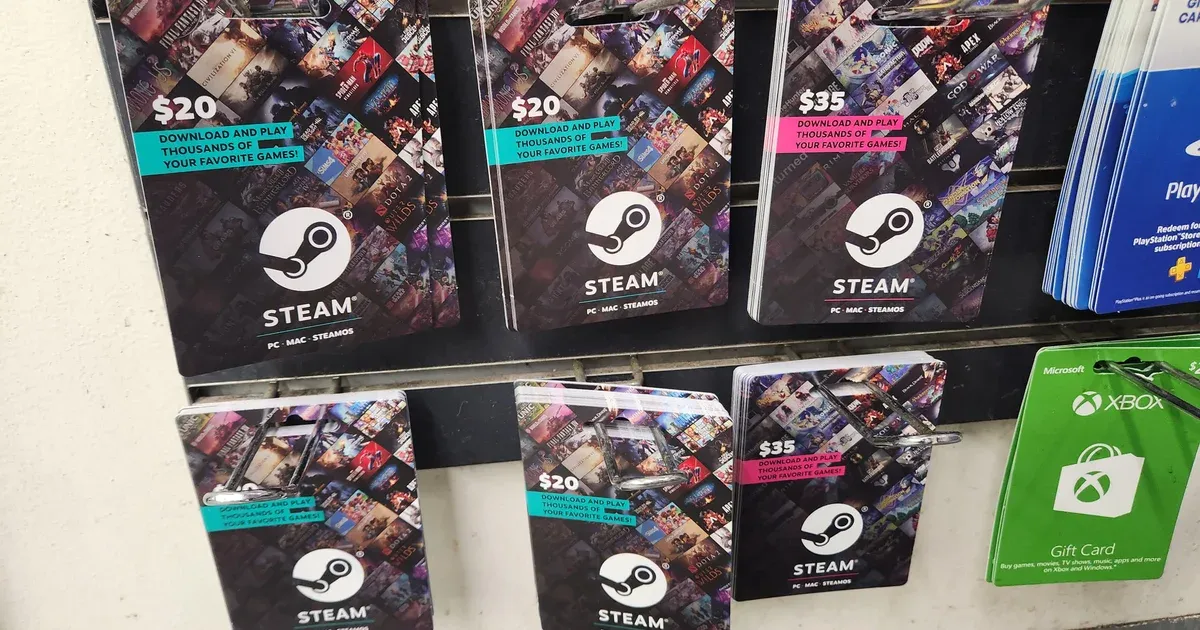 Valve Ends Physical Steam Gift Cards at Retailers | GAMES.GG